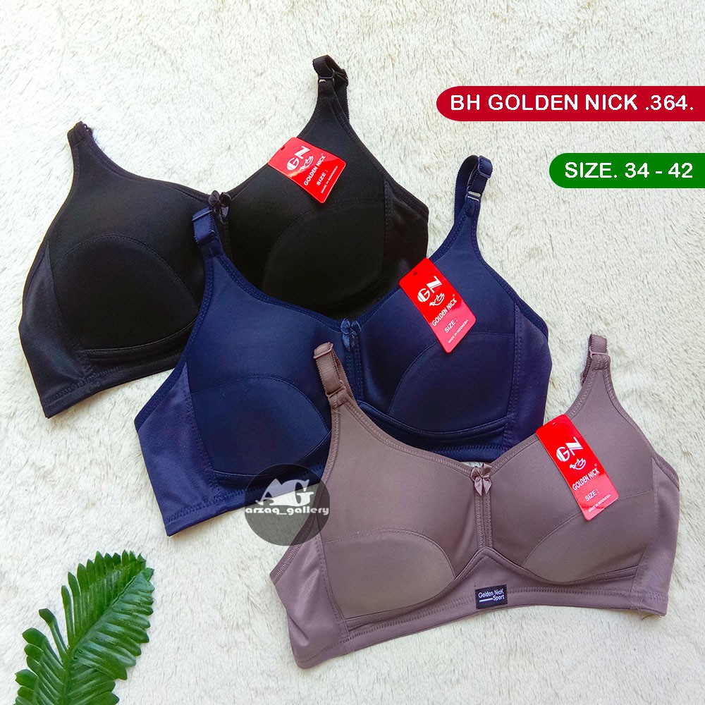 Jual BH GOLDEN NICK K364 | BH busa tipis tanpa kawat kancing dua | Bra Wanita | Bh | Pakaian ...