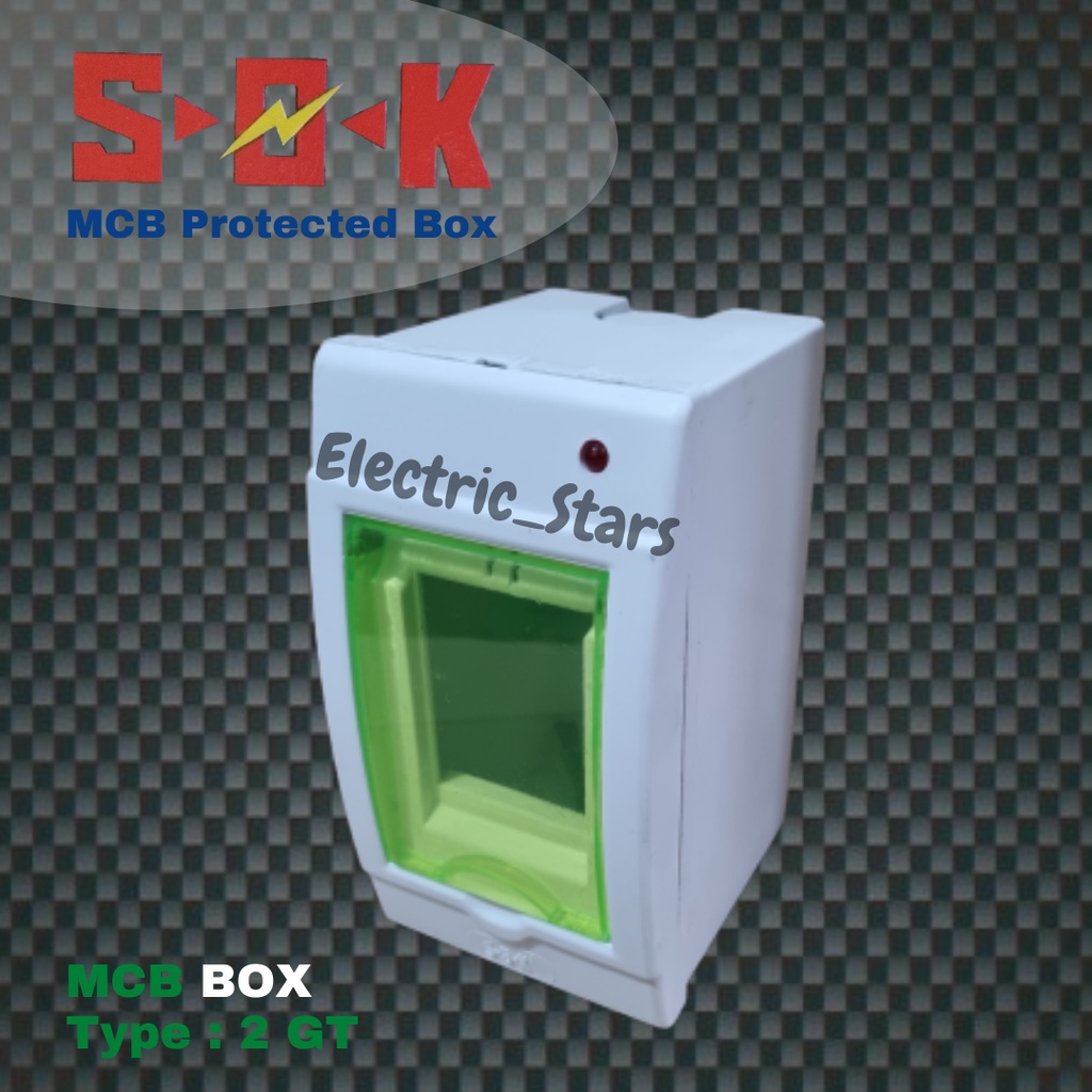 Jual Box MCB / Kotak MCB 2 Grup Merk SOK | Shopee Indonesia