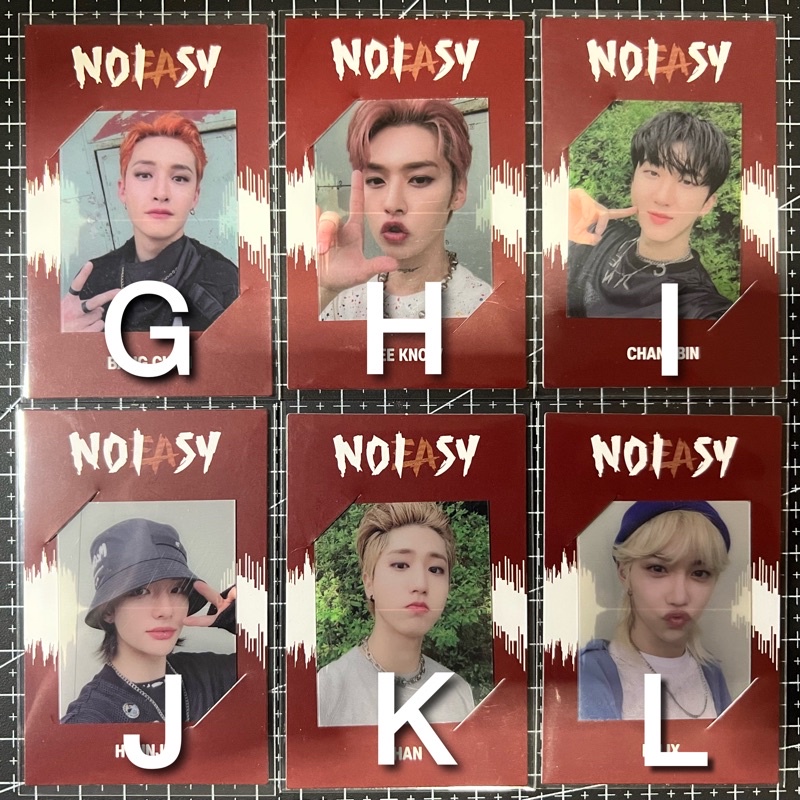 Jual SKZ NOEASY STRAY KIDS JEWEL FRAME HITAM MERAH BANGCHAN BANG CHAN ...