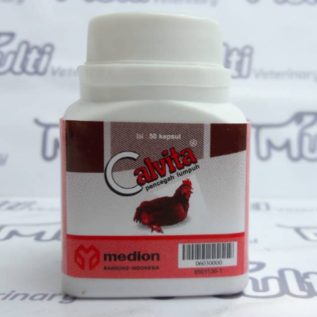 Jual CALVITA 50 kapsul MEDION Obat Pencegah Lumpuh pada Ayam | Shopee ...
