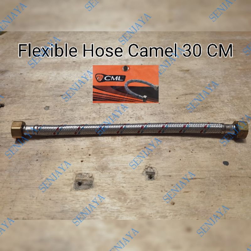 Jual Flexibel Anyam Kuningan Camel Selang Fleksibel Toilet | Shopee Indonesia
