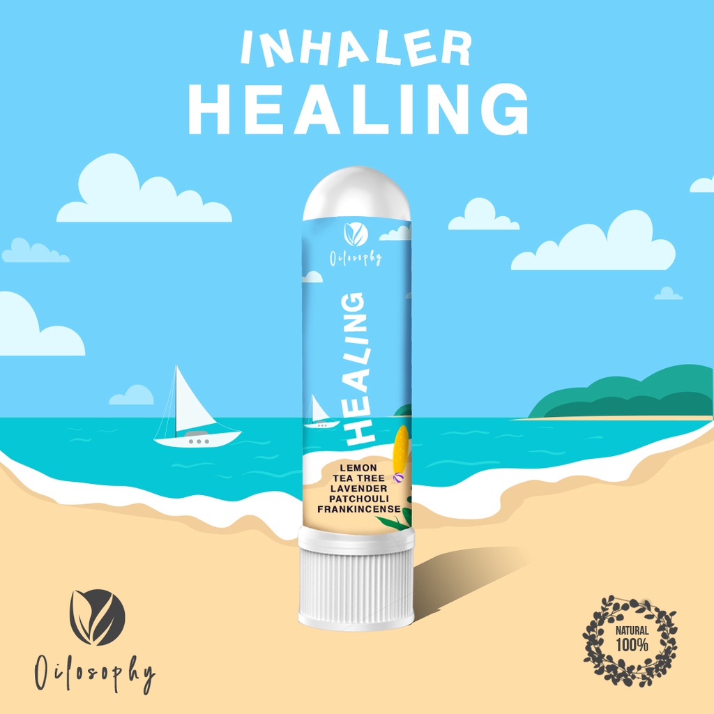 Jual Inhaler Healing - Alat Hisap Hidung Inheler Aroma Terapi Pereda ...
