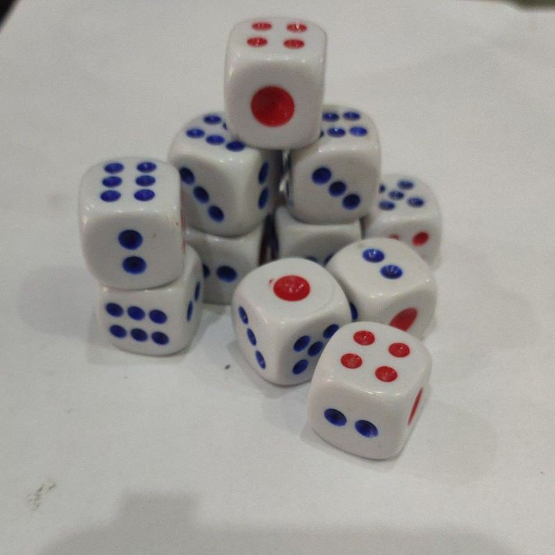 Jual Dadu Besar XL Plastik 19mm x 19mm | Shopee Indonesia