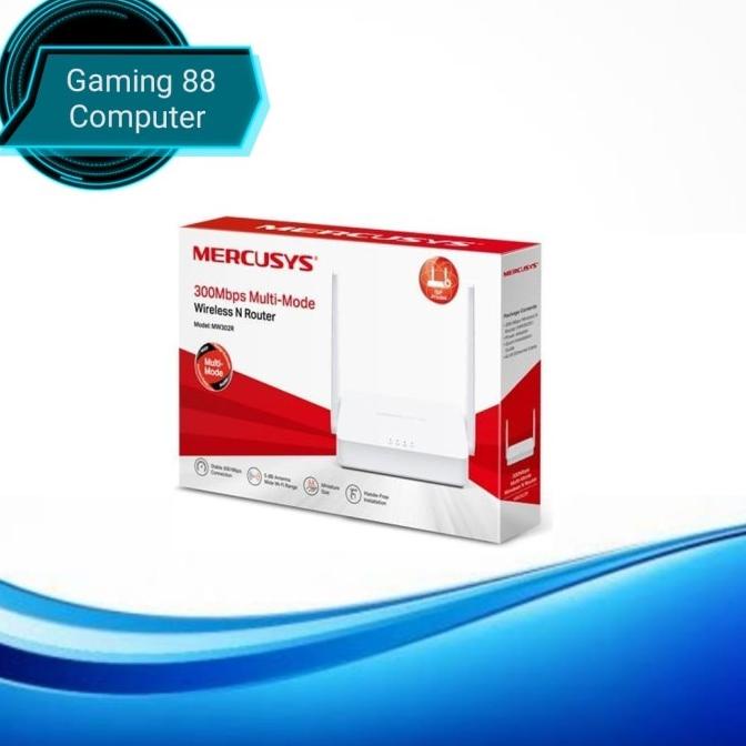 Jual Mercusys MW302R Multi-Mode Wireless N Router 300Mbps | Shopee ...