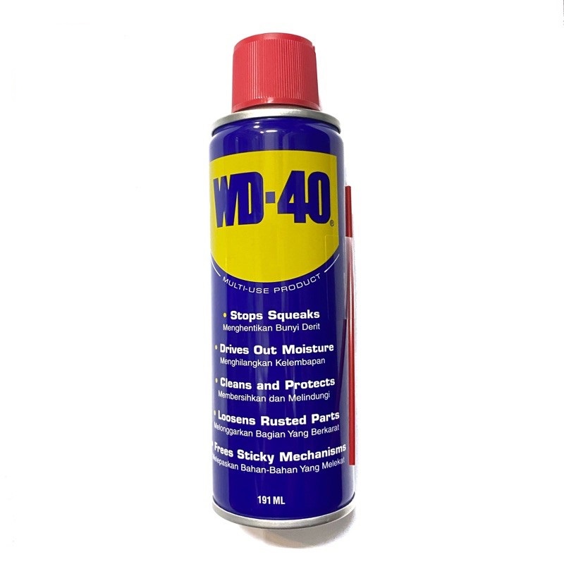 Jual WD40 WD-40 WD 40 Pelumas Anti Karat Penetrating Oil 120ml / 333ml / 412ml | Shopee Indonesia