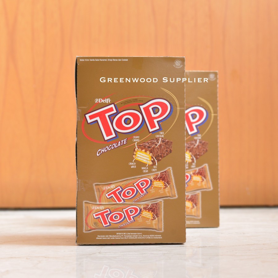 Jual Top Chocolate 9G - 1 Pcs (Delfi Brand) | Shopee Indonesia