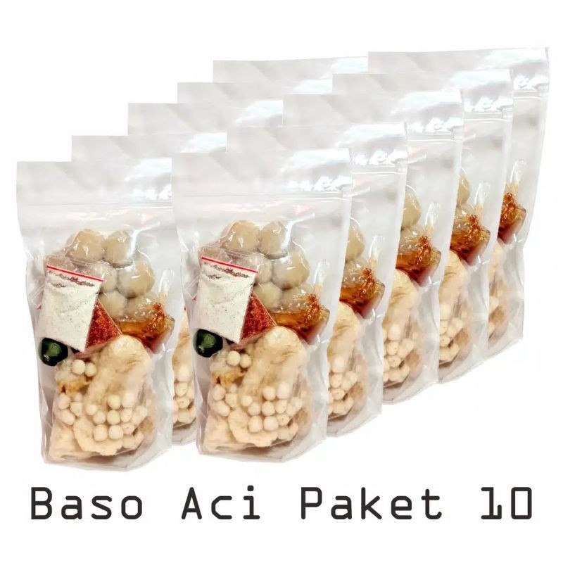 Jual (termurah )Baso aci instan (paket 10 bungkus) | Shopee Indonesia