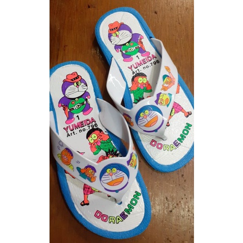 Jual Sandal Doraemon Yumeida | Sandal Karet Anak | Shopee Indonesia