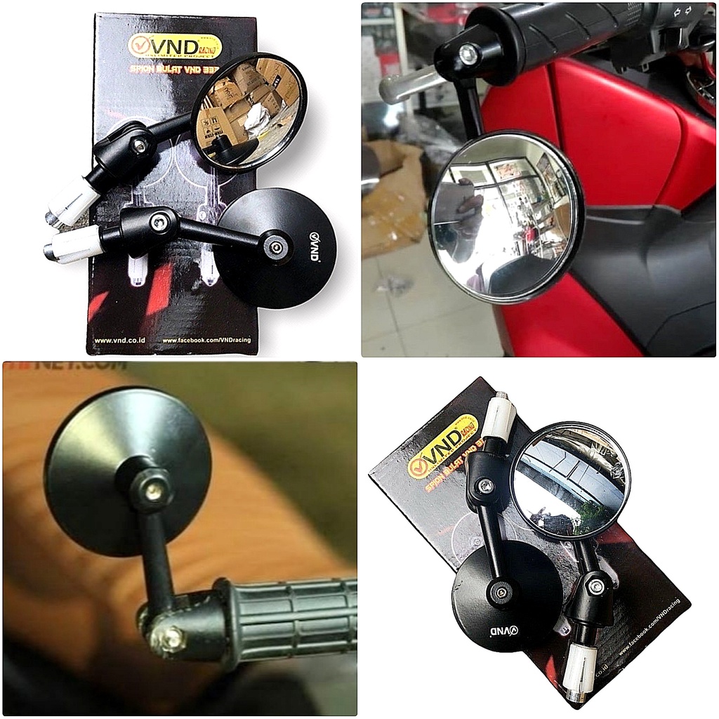 Jual Spion Jalu Bulat Jalu Stang VND Kaca Cembung Universal Cocok Untuk ...