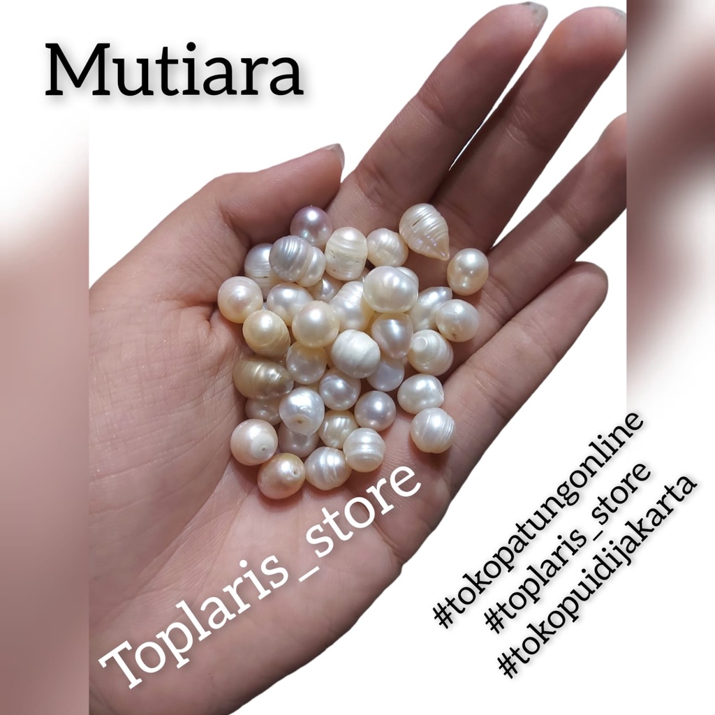 Jual Mutiara Biji Asli Butiran | Shopee Indonesia