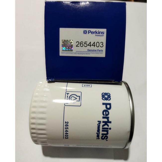 Jual 2654403 FILTER OLI PERKINS GENUINE | Shopee Indonesia