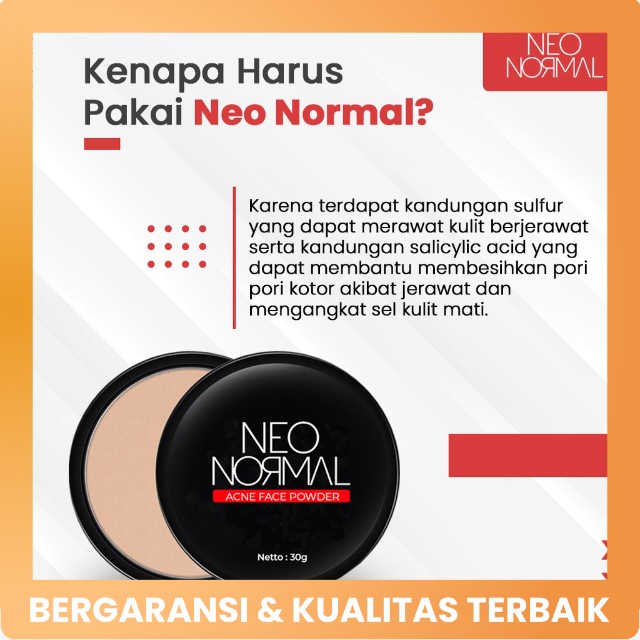 Jual BEDAK NEO NORMAL ACNE FACE POWDER NEO NORMAL ACNE FACE POWDER ...
