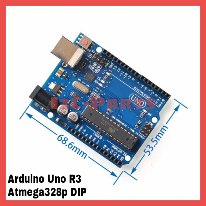 Jual Arduino Uno R3 Atmega328p Dip Compatible Board Atmega 16u2 Clone