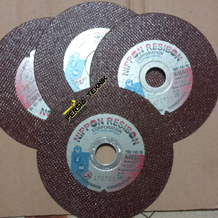 Jual ST | cutting wheel 4" NIPPON RESIBON mata gerinda potong japan ...