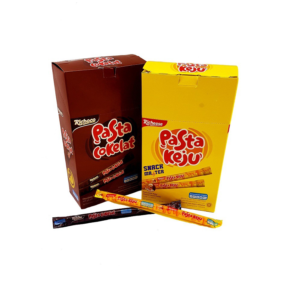 Jual Nabati Pasta Richeese Pasta Keju - Richoco Pasta Cokelat (Netto 30 ...
