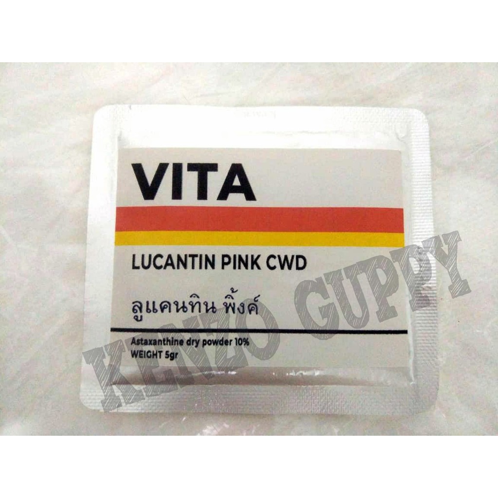Jual Vita Lucantin Pink Astaxanthin 10% CWD Original | Shopee Indonesia
