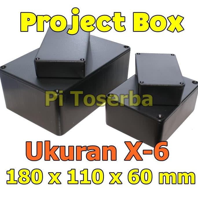 Jual New Box X6 X 6 Hitam Kotak Panel Mikrotik Plastik Project ...