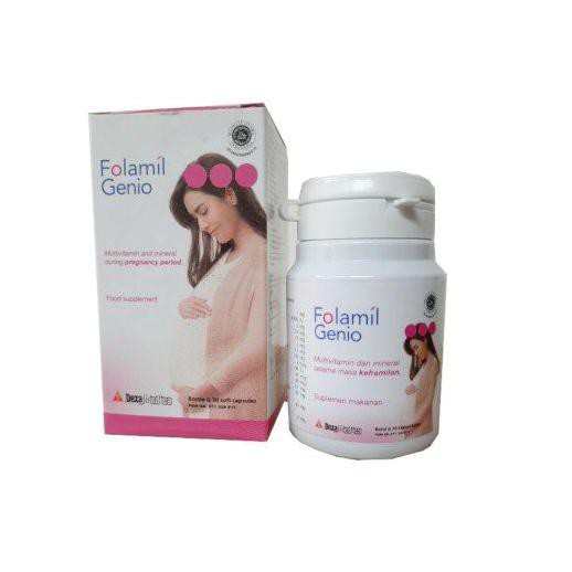 Jual Folamil genio 30 kapsul (KODE Z7988) | Shopee Indonesia