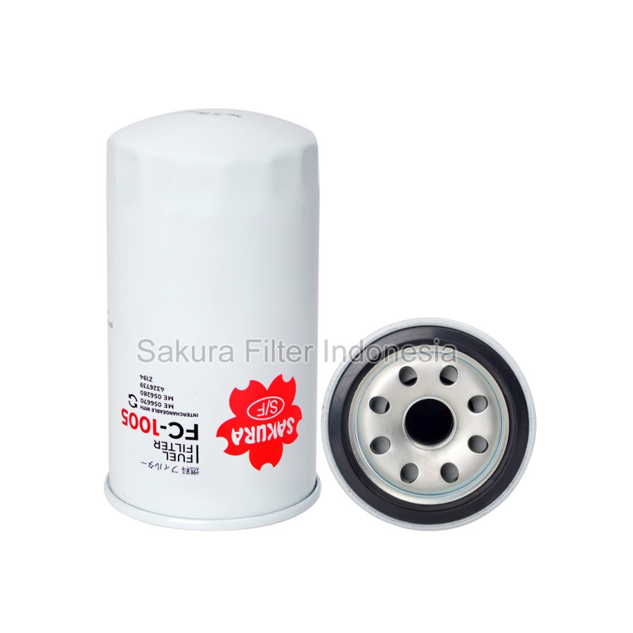 Jual Filter Solar atas Fuso Ganjo 8DC9 6D22 Fuel Filter Sakura FC-1005 ...