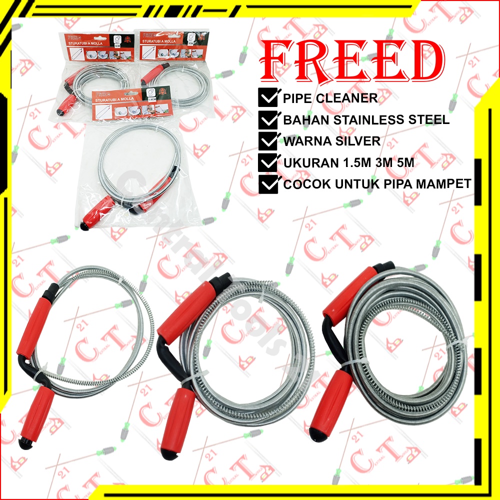 Jual Pipe Cleaner Alat Sodok Pipa Wastafel Mampet Sodok WC Tersumbat 1 ...