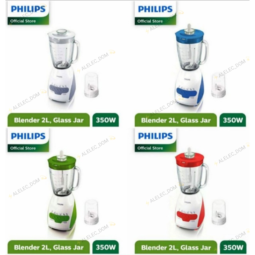 Jual Blender Philips Hr 2116 2L Kaca HR2116 | Shopee Indonesia
