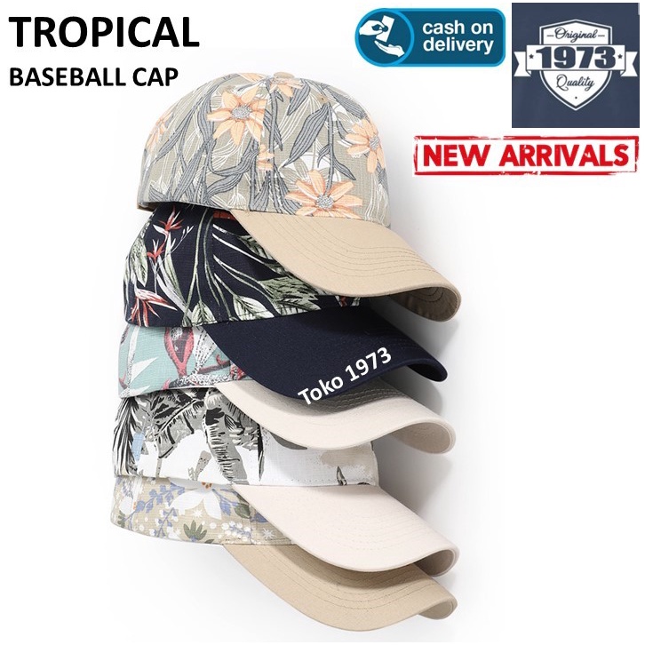 Jual Baseball cap : TROPICAL CAP - Topi Baseball Topi Pria Topi Wanita ...