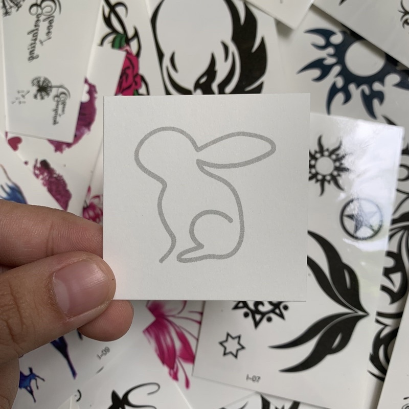 Jual Tatto Temporary semi permanent tahan 2 minggu atau Stiker Tato ...