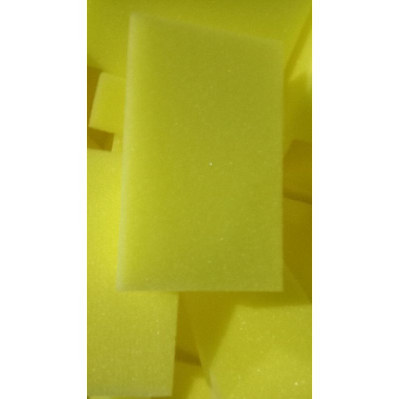 Jual spon cuci jumbo inoac 20x10x5cm busa kuning | Shopee Indonesia