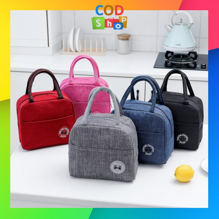 Jual COD - T5501 Tas Travel Tempat Bekal / Lunch Cooler Bag Box / Tas ...