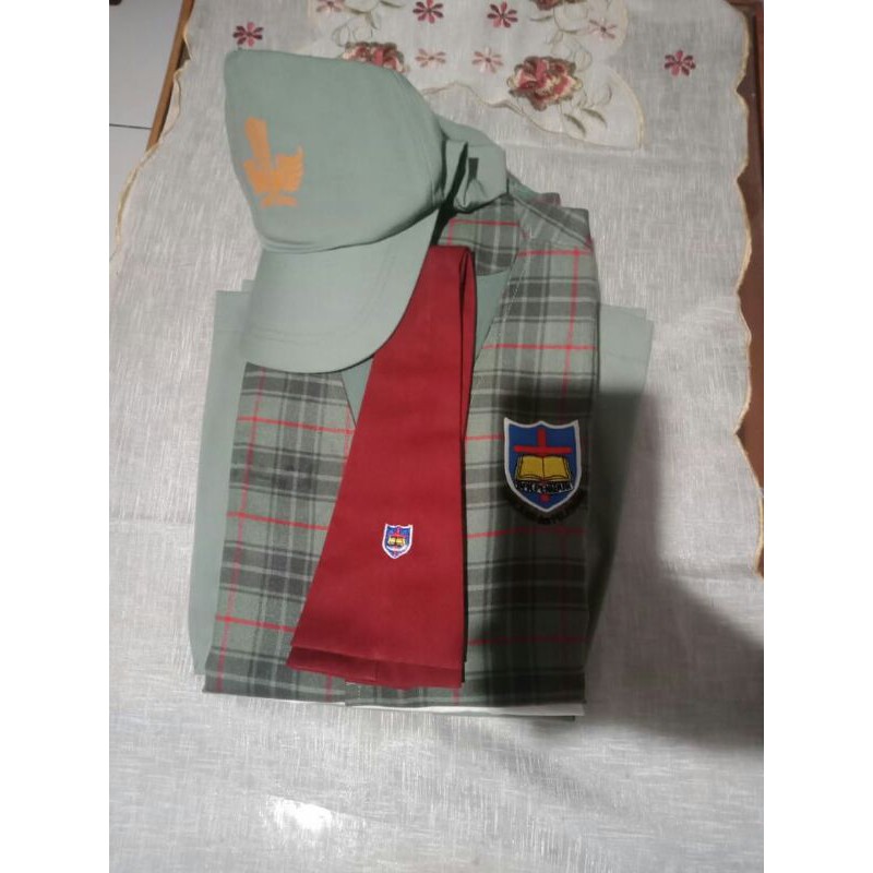Jual seragam sekolah SMA BPK PENABUR lengkap ( satuan)/ topi upacara ...