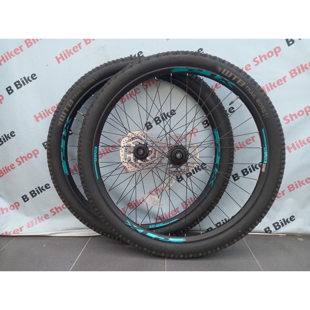 Jual Wheelset Double Wall TUBELESS Ready MTB ENTITY Ban 27.5 Depan TA ...