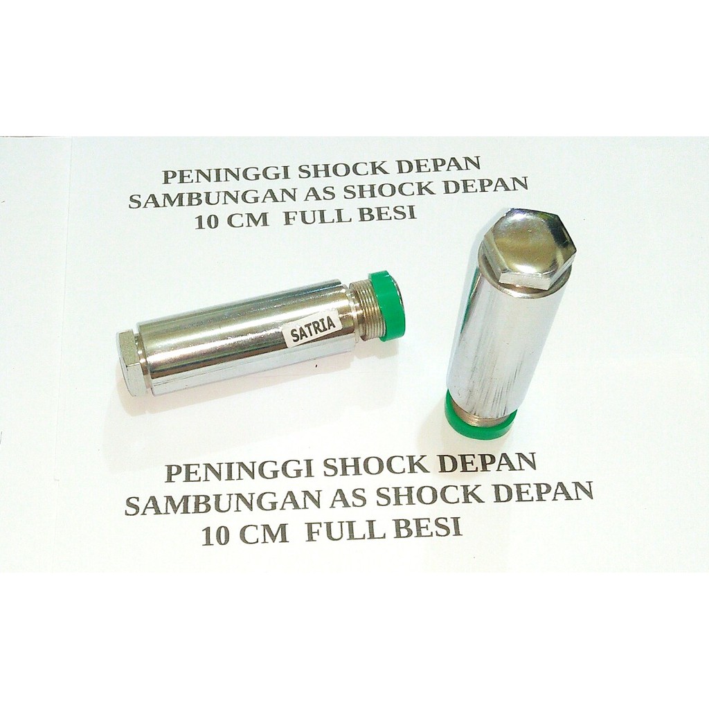 Jual PENINGGI SHOCK DEPAN FU 10CM - SAMBUNGAN AS SHOCK DEPAN SATRIA 150 ...