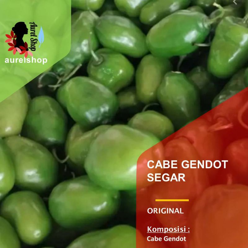 Jual Cabe Gendot Segar 1 kg / Cabe Bendot / Cabe Gendol /Cabe Gondol ...