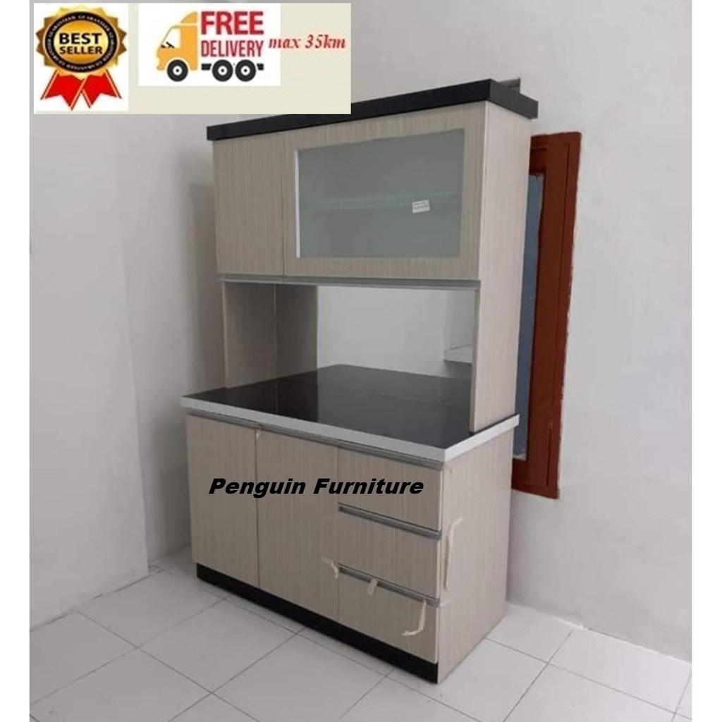 Jual LEMARI SAYUR/RAK PIRING 2 PINTU MINIMALIS HPL | Shopee Indonesia