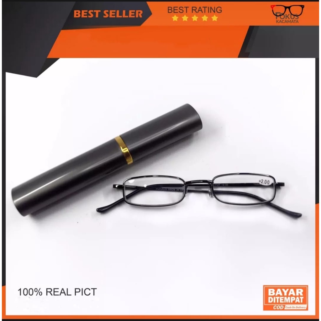Jual Kacamata Plus LIPAT MASUK KOTAK / Kacamata Rabun Dekat / Kacamata ...