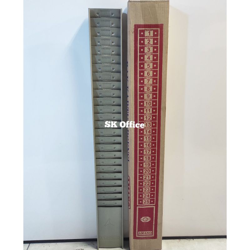 Jual Rak Absen Kartu Absensi Plat Besi isi 25 slot | Shopee Indonesia