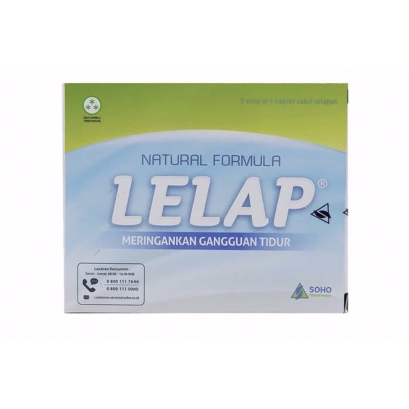 Jual Lelap strip 4 tablet ( membantu mengatasi gangguan tidur ...