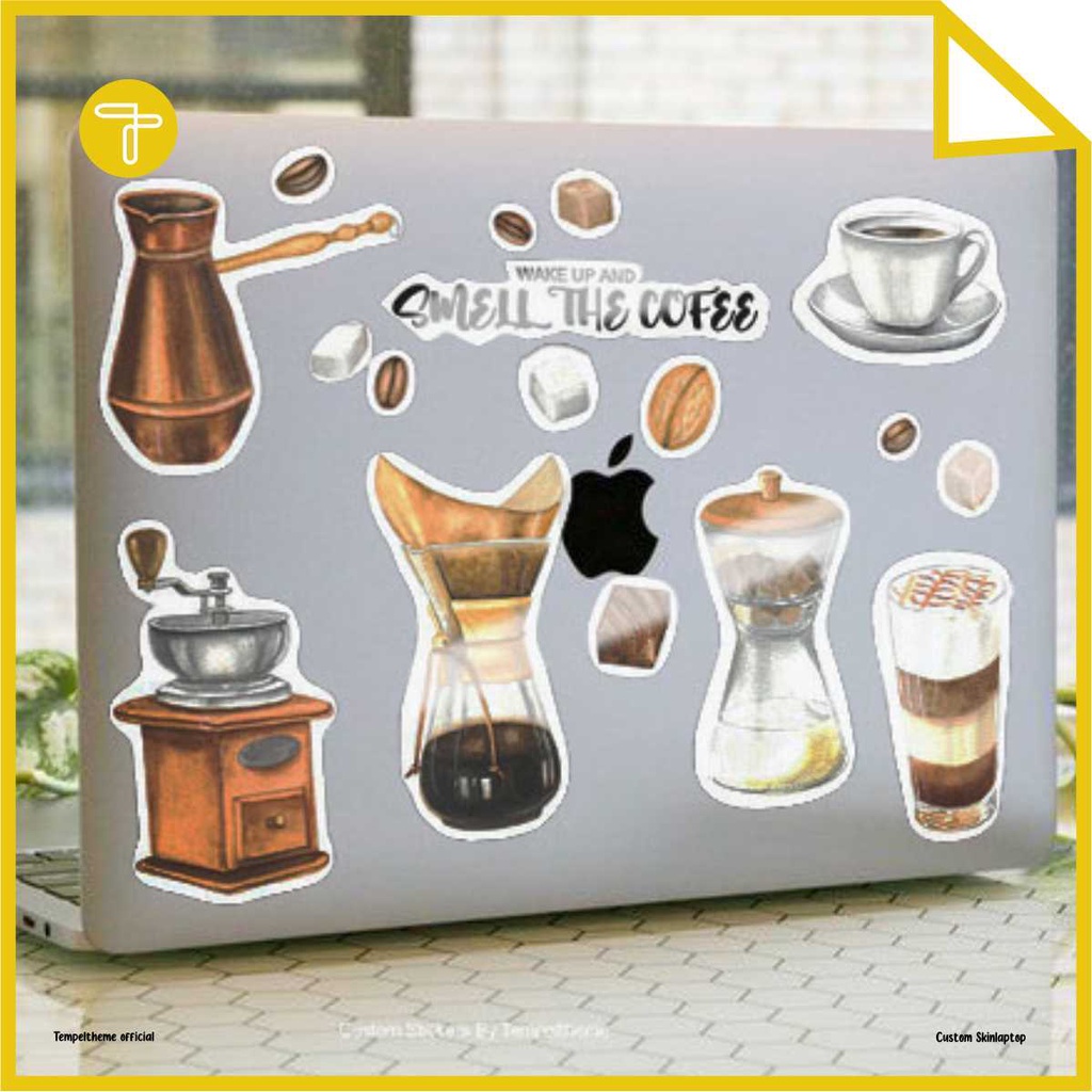 Jual Laptop Sticker Pack - Smell Coffee | Shopee Indonesia