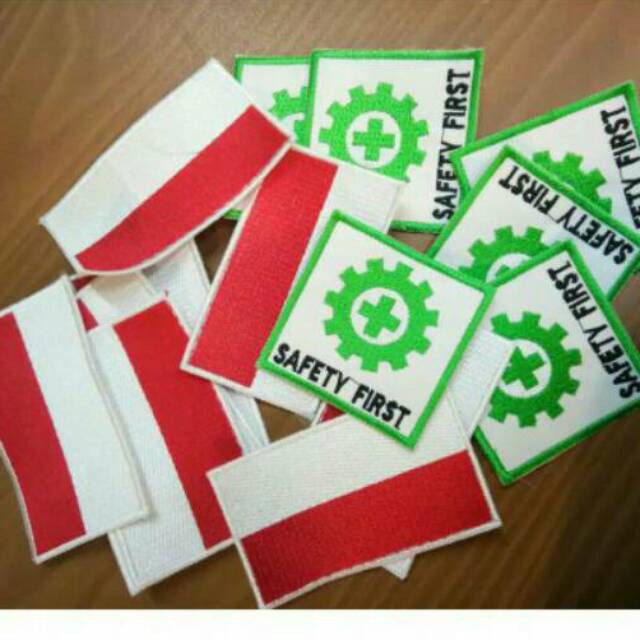 Jual Logo Baju Safety Bendera K3 dan Bendera Merah Putih | Shopee Indonesia