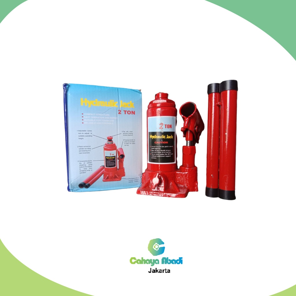 Jual DONGKRAK BOTOL HYDRAULIC JACK 2 TON | Shopee Indonesia