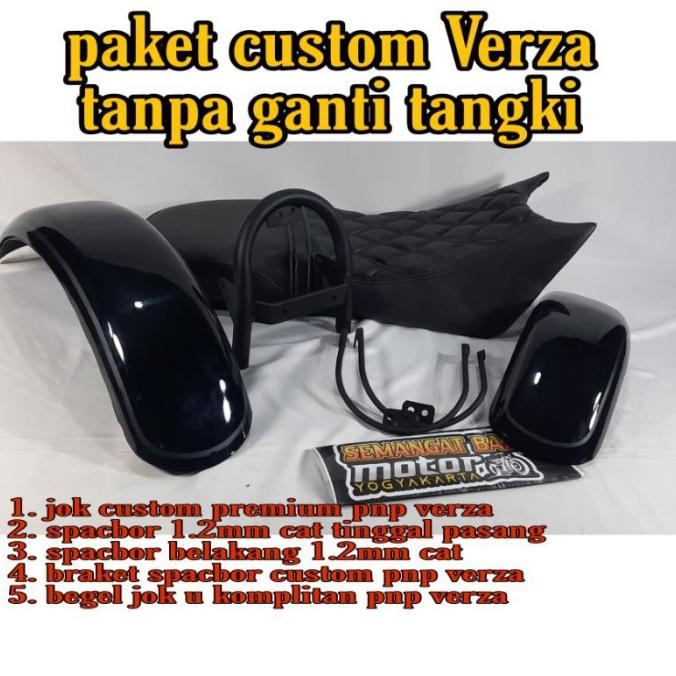 Jual PAKET CUSTOM VERZA CB150VERZA VERZA OLD TANPA GANTI TANGKI ...