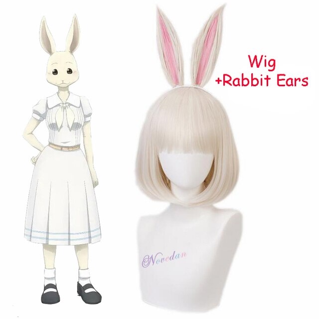 Jual PREORDER BEASTARS Legoshi Haru Cosplay Costume Shirt Vest Pants ...