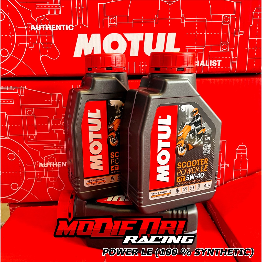 Jual POWER LE - MOTUL SCOOTER POWER LE 1000 ml DAN 800 ml OLI RACING ...