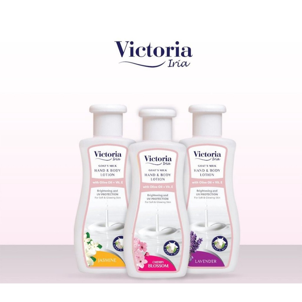 Jual Victoria iria goat's milk hand & body lotion 250 ml | Shopee Indonesia