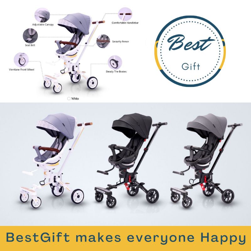 Jual MAGIC STROLLER PC-LW999-1 (ADJUSTABLE SEAT) PACIFIC // LW-136 ...