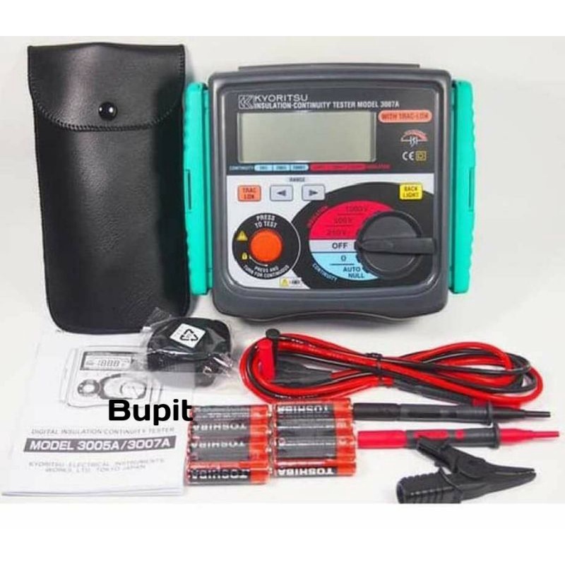 Jual Digital Insulation Continuity Testers Kyoritsu KEW-3007A | Shopee ...