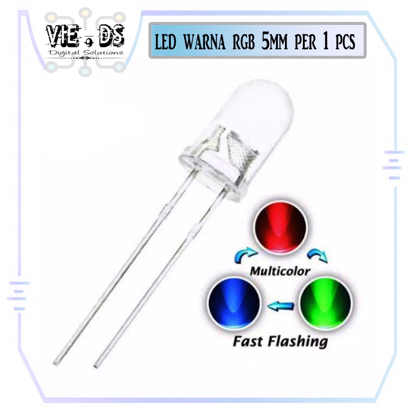 Jual led RGB 5mm warna | Shopee Indonesia