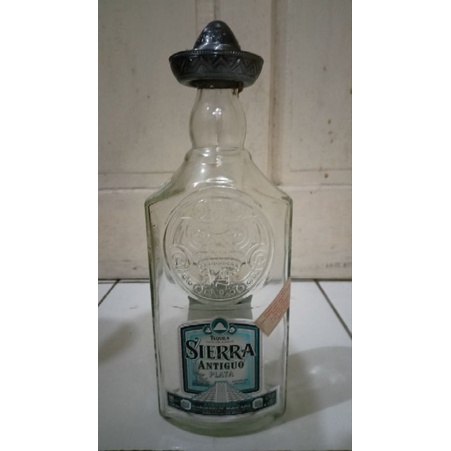 Jual Jual Botol Bekas Sierra Antiguo Plata - Tequila 100% Agave ...