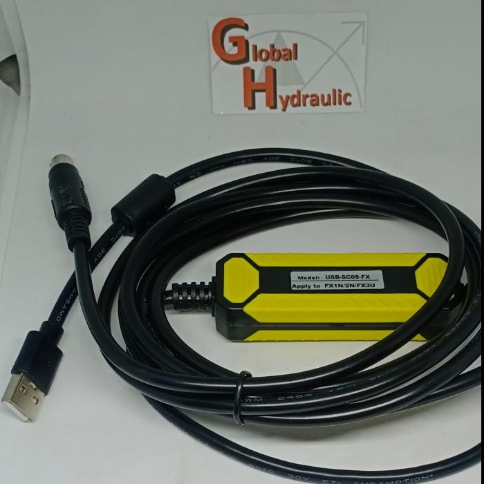 Jual Nay / Fx-Usb-Aw Usb-Sc09-Fx Plc Data Programming Cable For ...