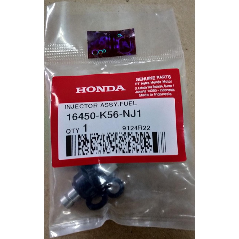 Jual 16450K56NJ1 Injector Assy Fuel Honda Sonic 150R K56 8 Hole ...